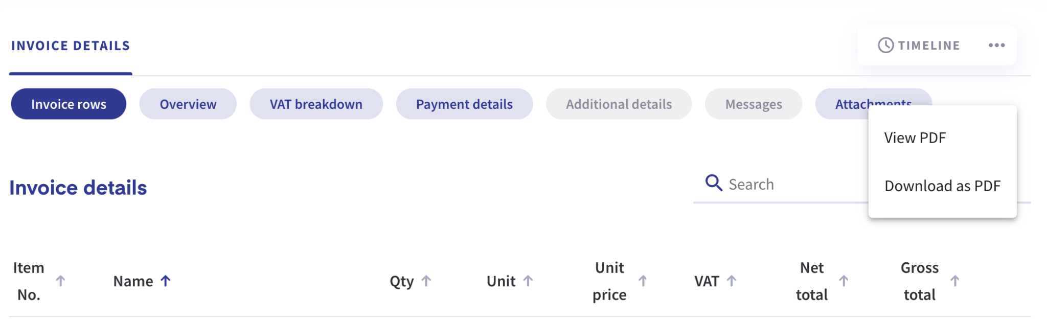 How can I download or print my invoice? | Qvalia