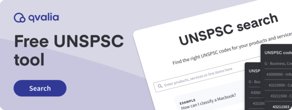What are UNSPSC codes? | Qvalia